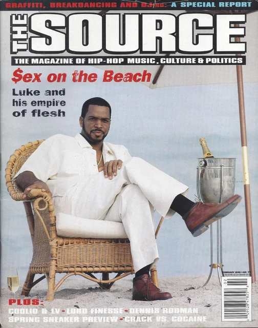 THE SOURCE MAGAZINE ISS#77 Luke 2 Live Crew COLLECTOR'S ITEM VINTAGE ...