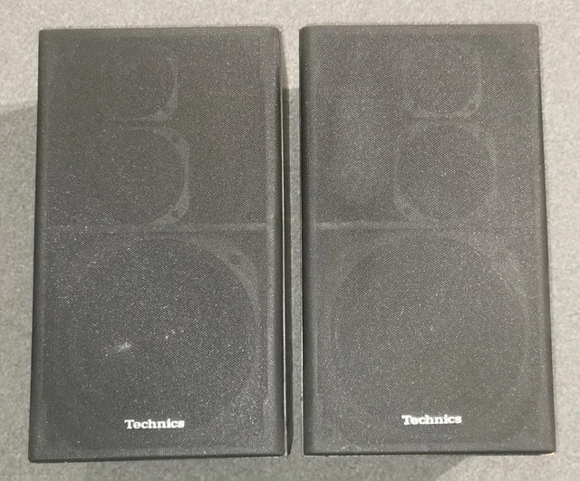 TECHNICS SB- F950 Hi Fi 3 Way 3 Speaker System Black Ash Finish £45.06 - PicClick UK