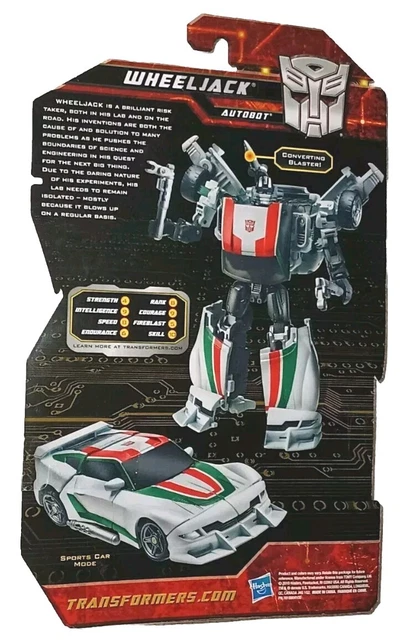 TRANSFORMERS GENERATIONS WHEELJACK classe Deluxe neuf CHUG Classics ...