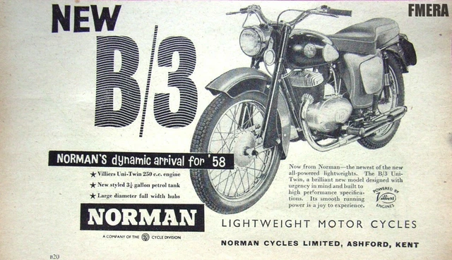 Norman Motorcycle FOR SALE! - PicClick UK