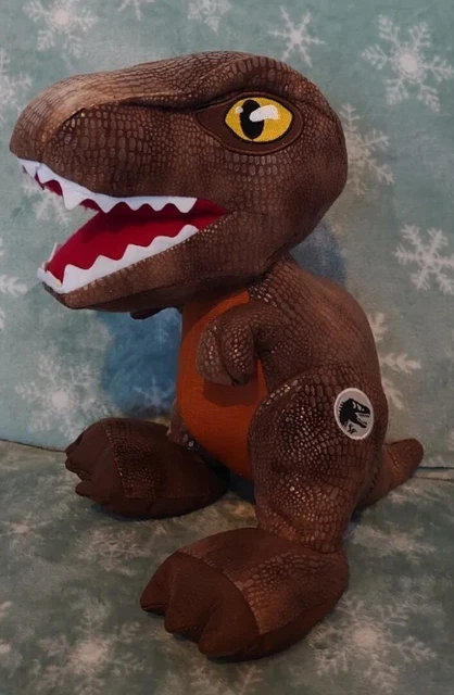 JURASSIC WORLD TYRANNOSAURUS Rex T-Rex 12" Plush Soft Toy Dinosaur ...