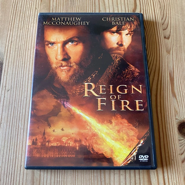 REIGN OF FIRE (US DVD) Ländercode 1 englisch Matthew McConaughey ...