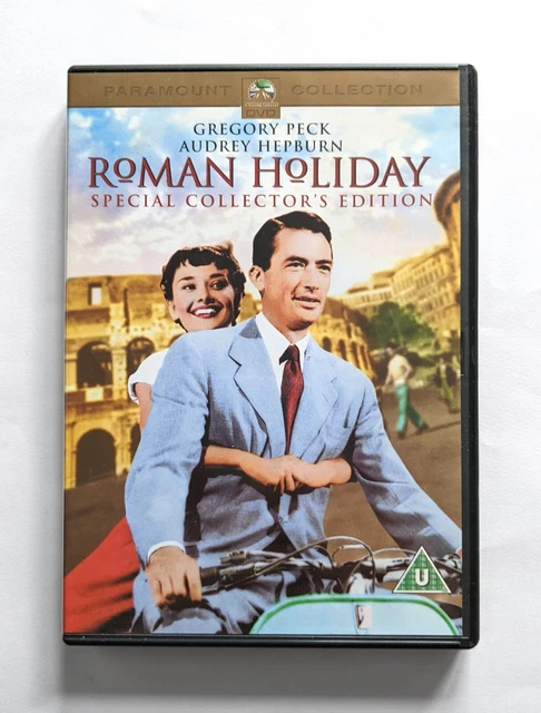 ROMAN HOLIDAY DVD Collectors edn (2004) region 2 PAL Audrey Hepburn ...