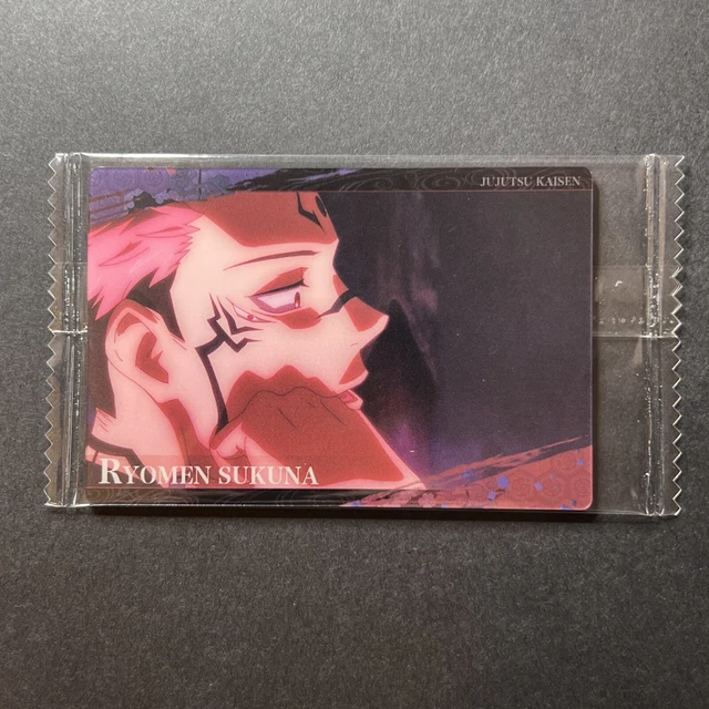 RYOMEN SUKUNA JUJUTSU Kaisen Wafer Card Bandai No.2-15 N Bandai Japan ...
