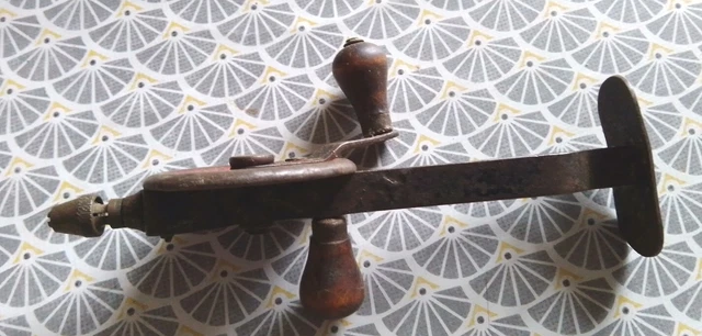 ANCIENNE CHIGNOLE MANUFRANCE Saint Étienne Perceuse à Main Vintage EUR ...