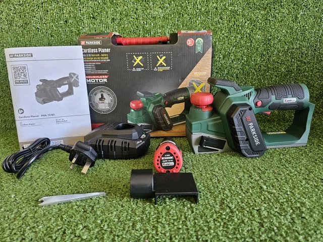 PARKSIDE CORDLESS PLANER 12V (PHA 12 B2) With Battery And Charger £20. ...