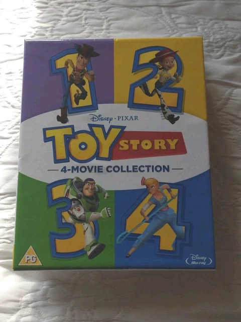 TOY STORY 1, 2, 3, 4 (Disney & Pixar 5 Disc Blu-ray Movie, Box Set) £19 ...