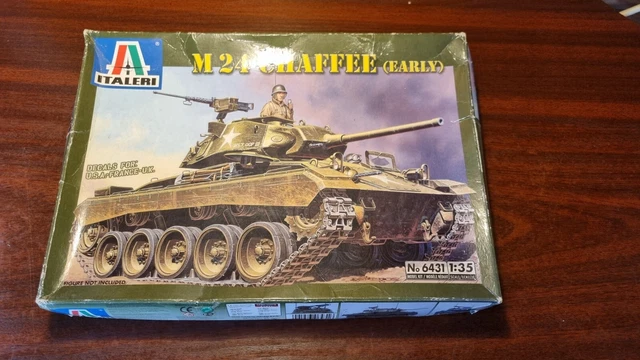 ITALERI - M24 Chaffee (Early) Model Kit 1:35 6431 New £29.99 - PicClick UK
