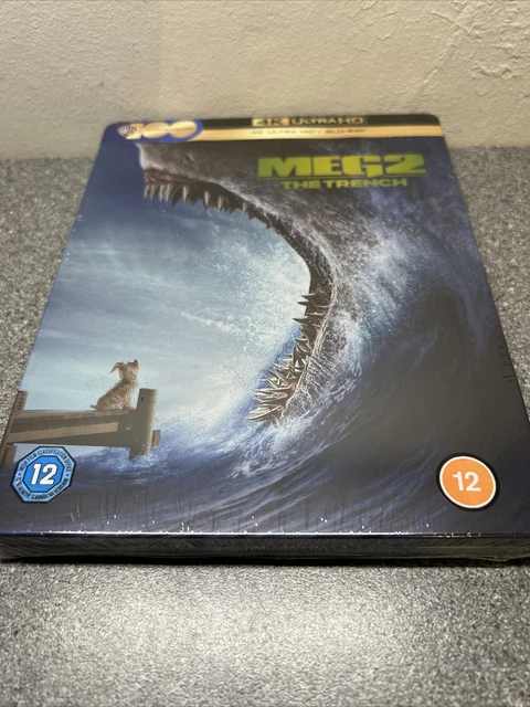 THE MEG 2: The Trench 4K Ultra HD Steelbook (includes Blu-ray) 1 Of ...