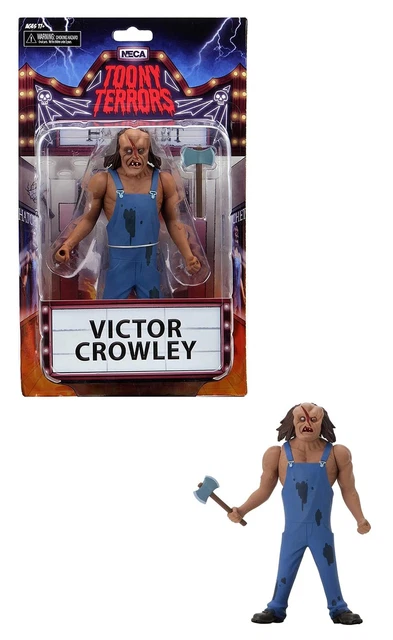 TOONY TERRORES SERIE 4 Figura de Acción Victor Crowley ( Hacha ) EUR 26 ...
