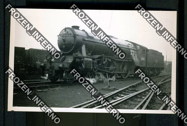 ORIGINAL OLD PHOTOGRAPH.BRITISH Railways Steam Locomotive.No.60943 ...