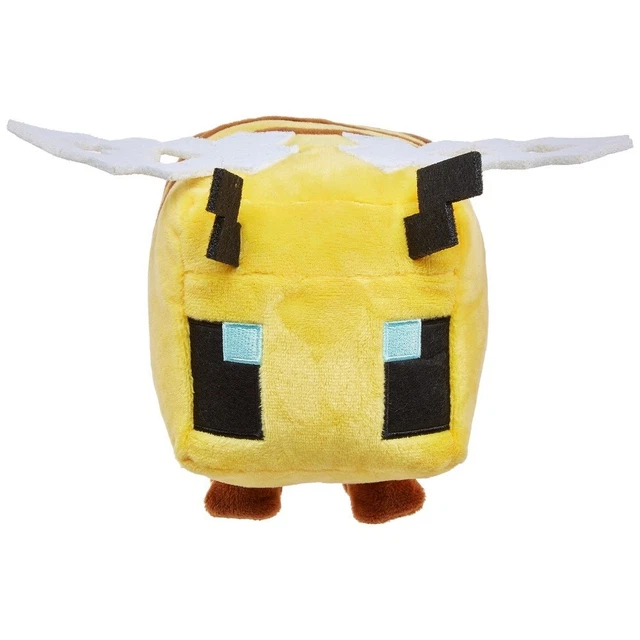 MINECRAFT BEE PLUSH Soft Toy Blocky Character 20cm Valentines £24.99 ...
