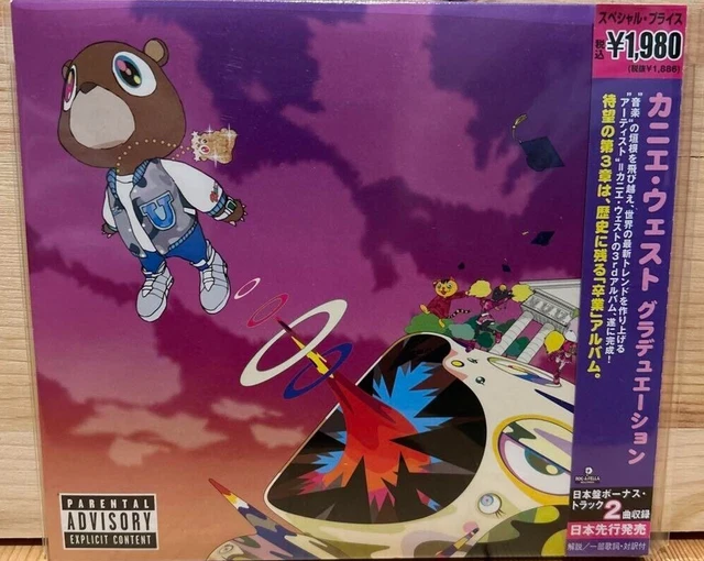 KANYE WEST GRADUATION 2 CD Édition limitée 2007 Hip Hop 3ème album ...