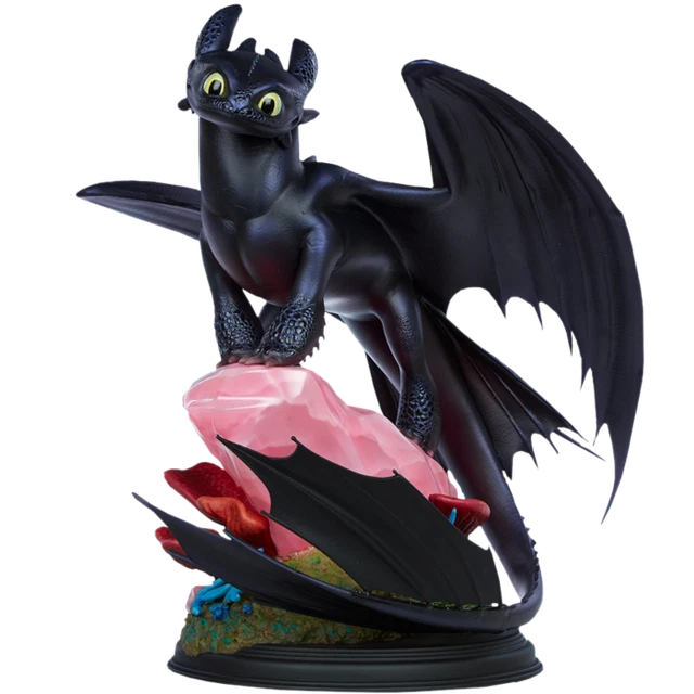 HOW TO TRAIN Your Dragon 3 The Hidden World Toothless 12" Statue OE £ ...