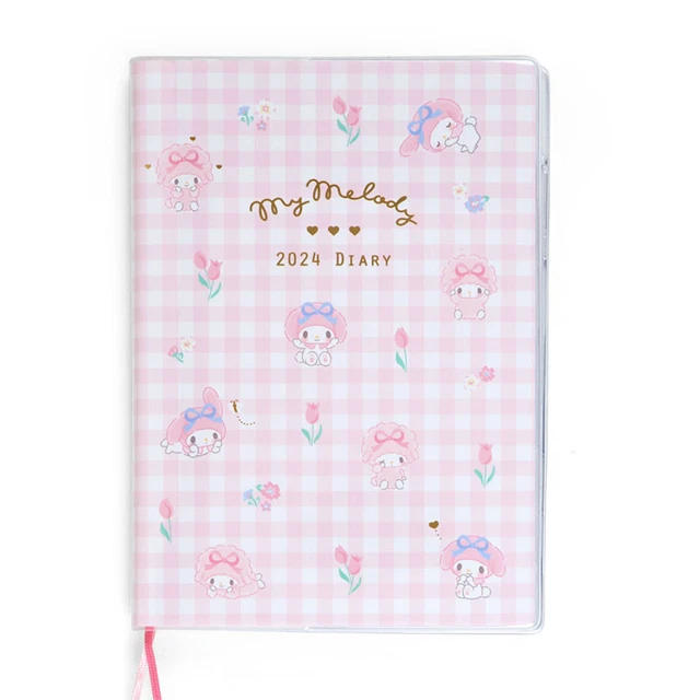 2024 SCHEDULE BOOK Agenda Planner Sanrio My Melody B6 Block Diary ...