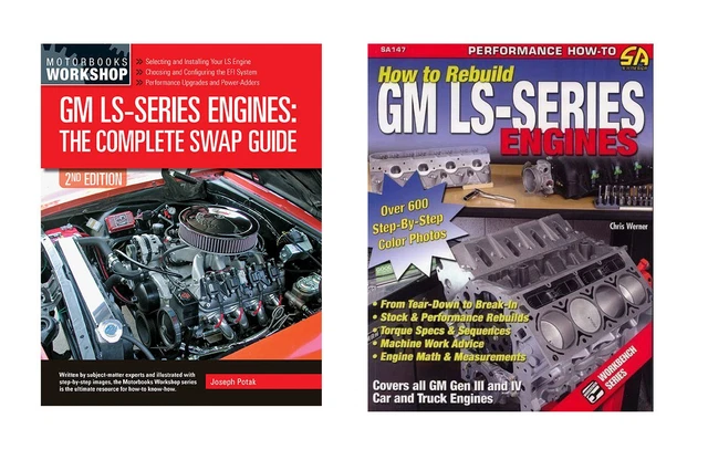 GM LS ENGINES: Swap Manual & Rebuild Guide (2 Book Set) by Potak ...