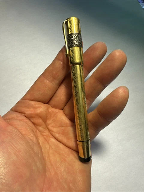 RARE. WW2 GOLD Plated Pen With Original Letters £230.00 - PicClick UK