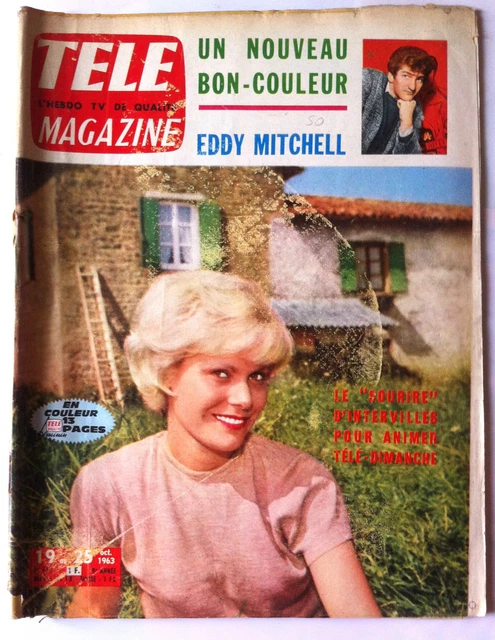 TÉLÉ MAGAZINE DU 1/10/1963; Simone Garnier/ Anouk Aimée/ Charles ...