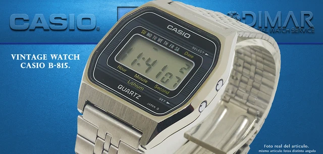 VINTAGE WATCH CASIO B-815, Module 155 Japan. Year 1984 £193.45 ...