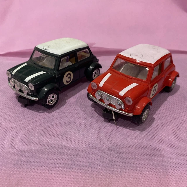 HORNBY SCALEXTRIC 2 X Mini Cooper Rally Cars £11.12 - PicClick UK