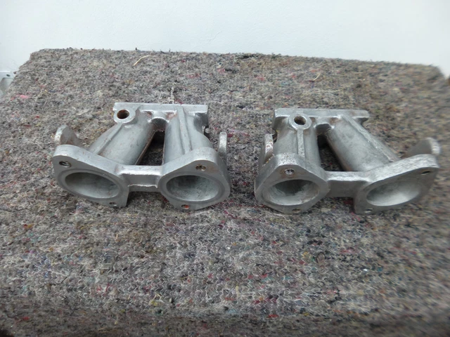 FORD PRE-CROSSFLOW TWIN Weber DCOE inlet manifolds £156.68 - PicClick UK