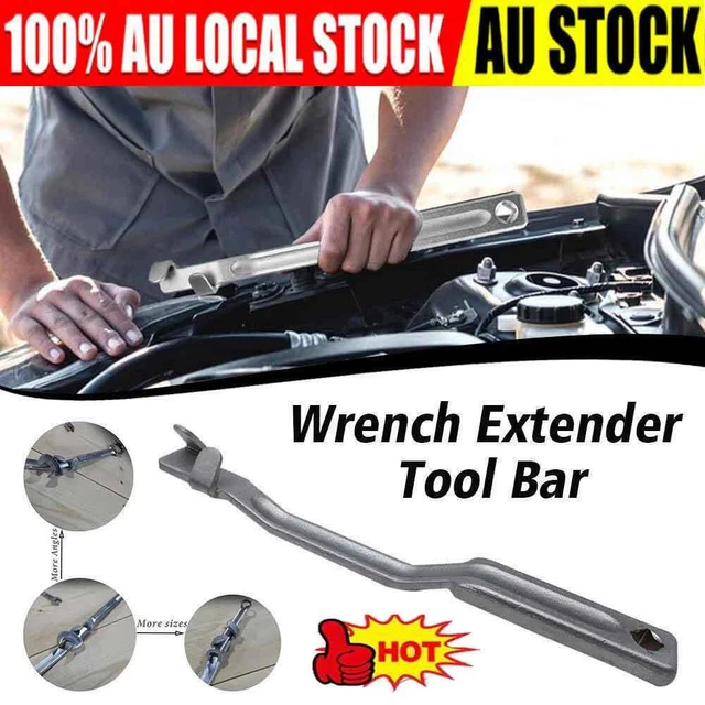 WRENCH EXTENDER TOOL Bar Heavy Duty Extra Long Wrench Extension DIY ...