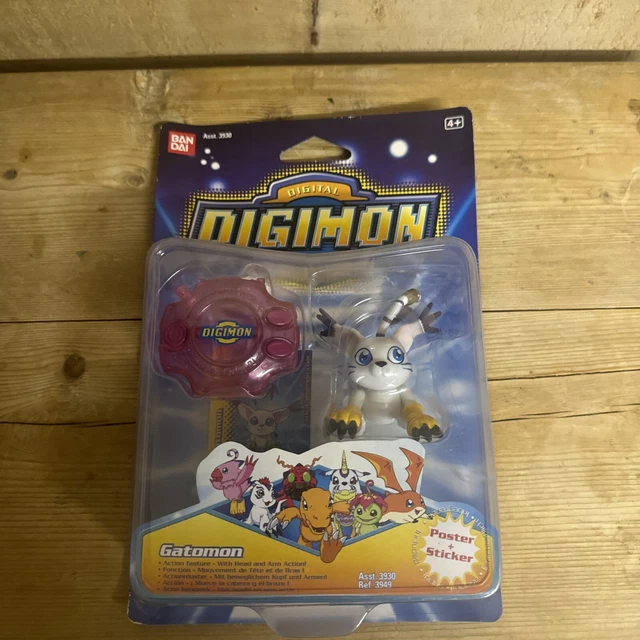 RARE VINTAGE BANDAI Digimon Gatomon 90s Figure boxed new £65.00 ...