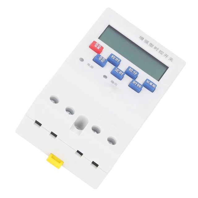 PROGRAMMABLE DIGITAL TIME Switch 25A Auto Start Shutdown Power Off ...