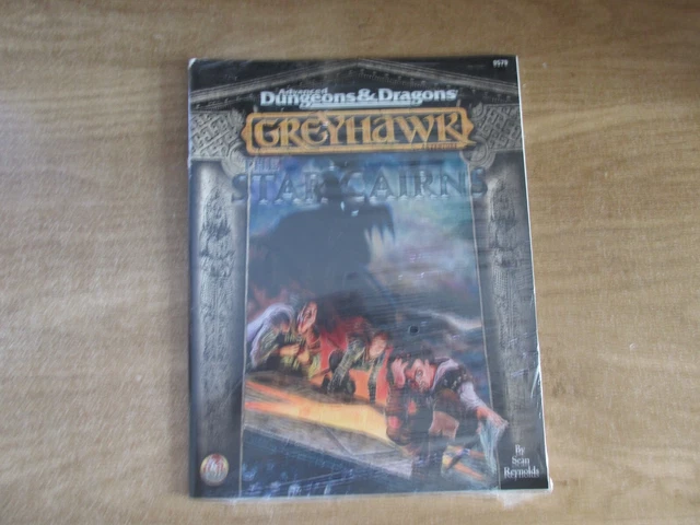 TSR RPGA LIVING Greyhawk The Star Cairns 9579 Adv Dungeon Dragon Sb Vgc ...