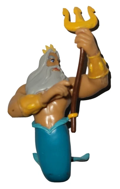 DISNEY THE LITTLE Mermaid King Triton DIY Christmas Ornament Merman ...