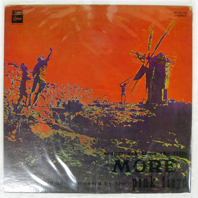 PINK FLOYD SOUNDTRACK FROM THE FILM MORE ODEON OP80165 Japan RED VINYL ...