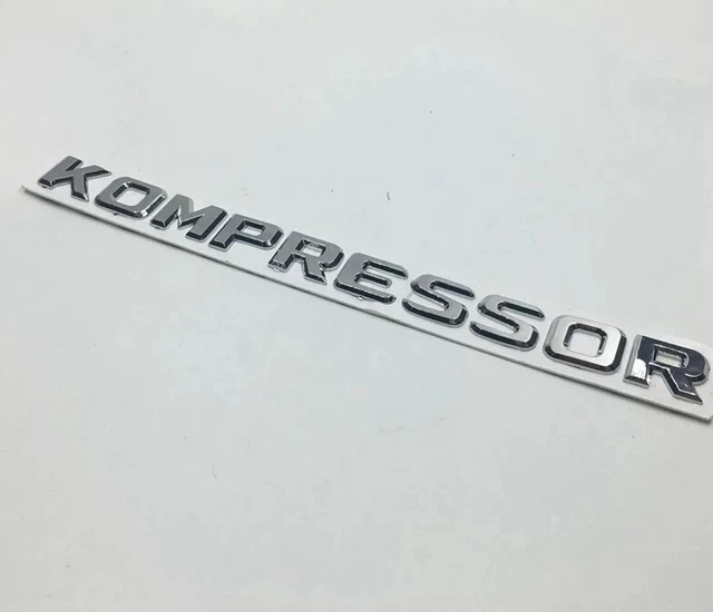 3D LOGO EMBLEM Sticker Mercedes Kompressor C-Class Clk S Slk Ml... £13. ...