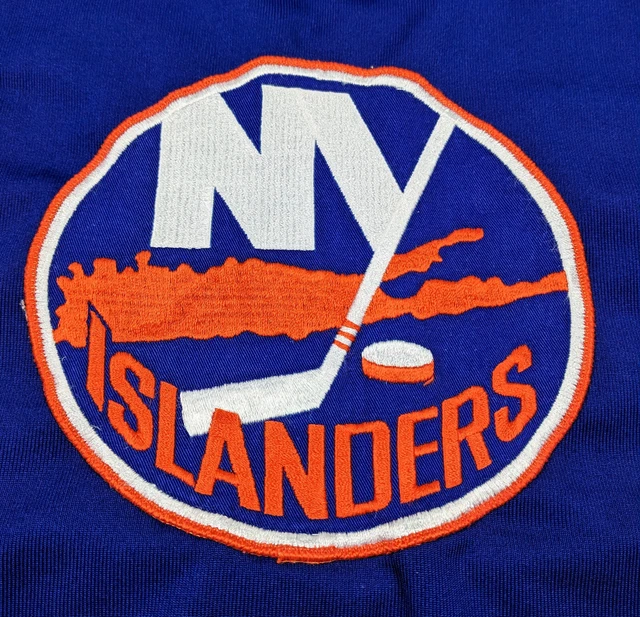 VINTAGE NEW YORK Islanders Jersey Men Size Medium Maska Superfil NHL ...