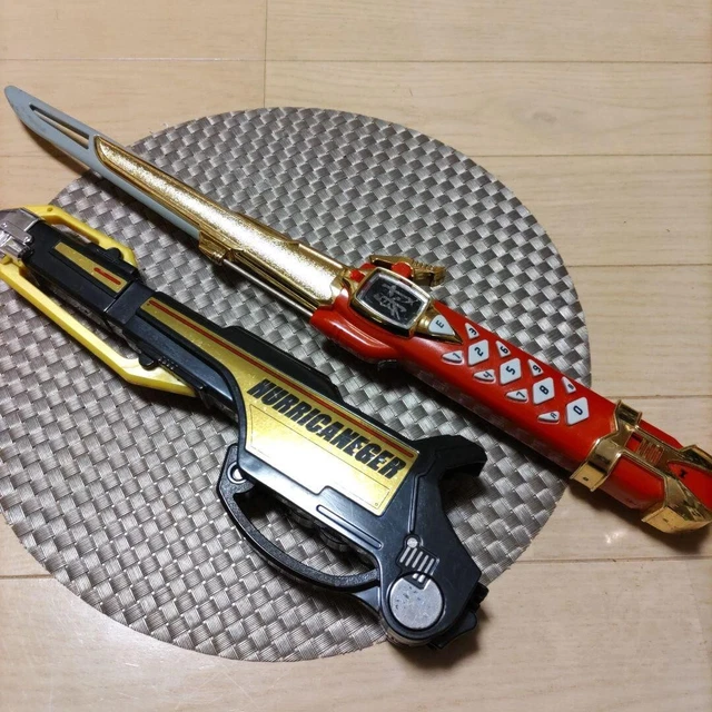 POWER RANGERS NINJA Storm Hurricaneger DX Portable Ninja Sword ...