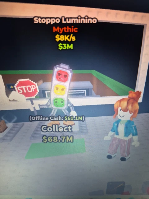 STEAL A BRAINROT Stoppo Luminino £6.00 - PicClick UK