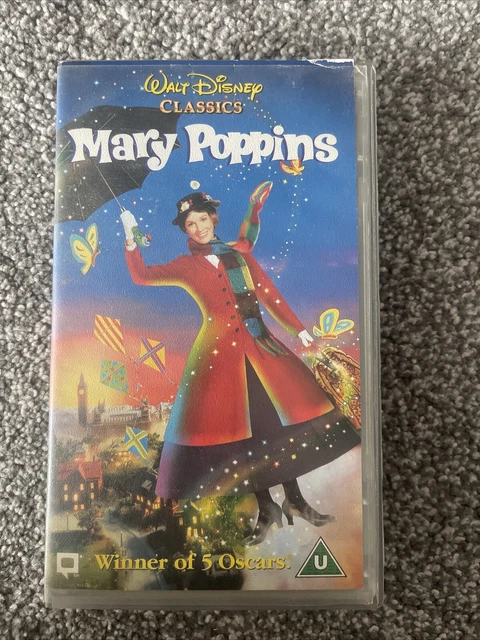 MARY POPPINS (VHS 1991) £3.00 - PicClick UK