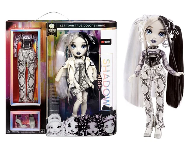 RAINBOW HIGH SHADOW High Series 1 Heather Greyson fashion Doll £49.97 ...