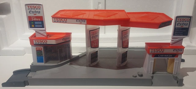 TESCO EXPRESS LIGHT & Sound Gas/Petrol Station Garage for Toy Matchbox ...