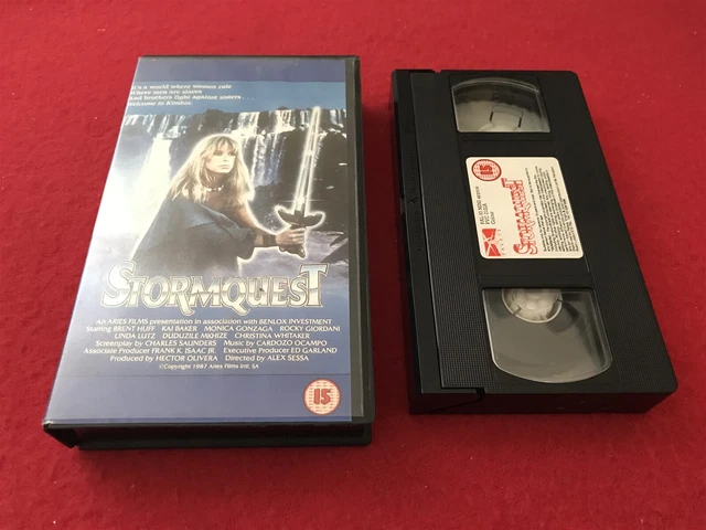 STORMQUEST RARE VINTAGE Vhs Video Female Warrior Fantasy Tested Free ...