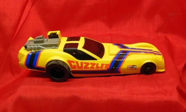 VINTAGE YELLOW DRAGSTER Race Car 1982 Ideal Power Guzzler Toy Pre Owned ...