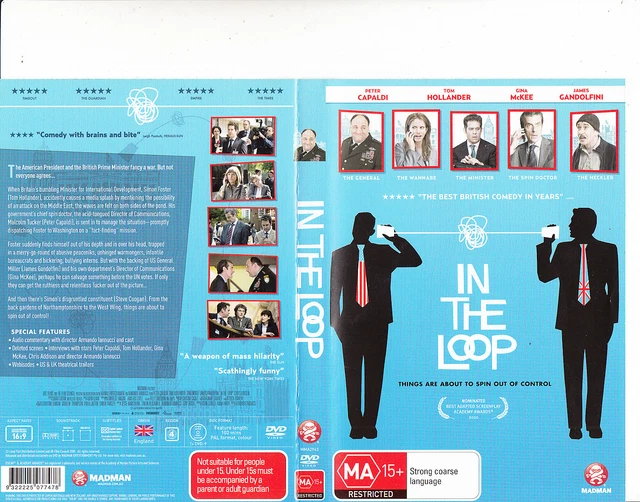 IN THE LOOP-2010-[PETER Capaldi]-Madman-Movie Ma-DVD £15.78 - PicClick UK