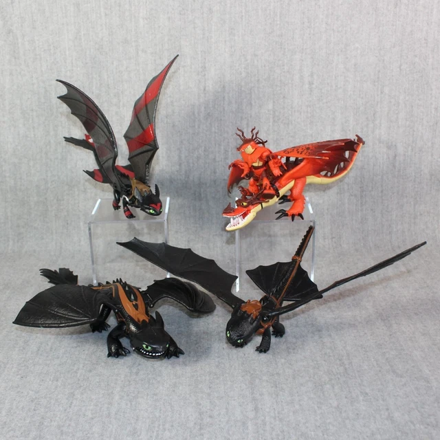 HOW TO TRAIN YOUR DRAGON HTTYD Dreamworks Toothless Hookfang Action ... HOW TO TRAIN YOUR DRAGON HTTYD Dreamworks Toothless Hookfang Action ...