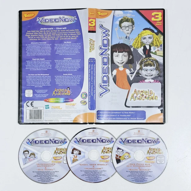 2004 HASBRO TIGER Electronics Videonow PVD TV Cartoon Angela Anaconda ...