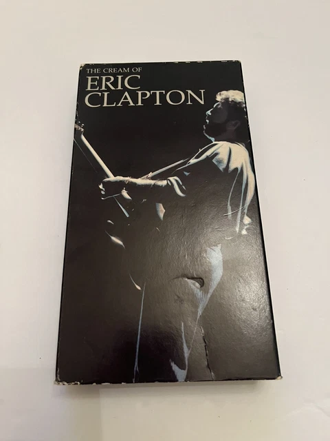 ERIC CLAPTON - The Cream of Eric Clapton (VHS, 1990) EUR 6,10 - PicClick FR