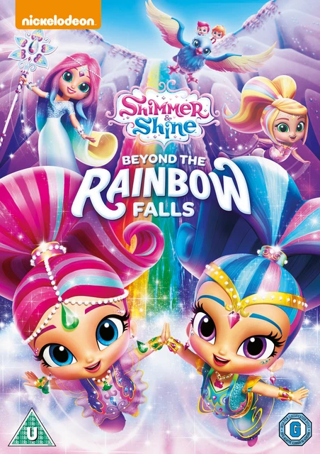 SHIMMER AND SHINE: Beyond the Rainbow Falls (DVD) Eva Bella Isabella Crovetti £7.08 - PicClick UK