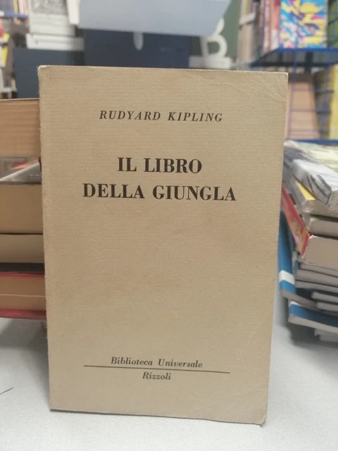 IL LIBRO DELLA GIUNGLA, Rudyard Kipling, BUR Rizzoli 1950 tascabile EUR ...