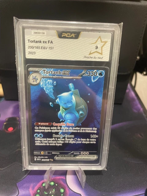 CARTE POKÉMON TORTANK Ex Fa Alt 200/165 Pokémon 151 Fr PCA 9 EUR 105,00 ...