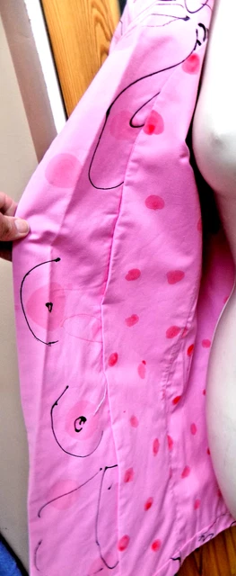 LADIES RARE COTTON COAT JACKET Foundling Studio Hand Made Size 12 36in ...