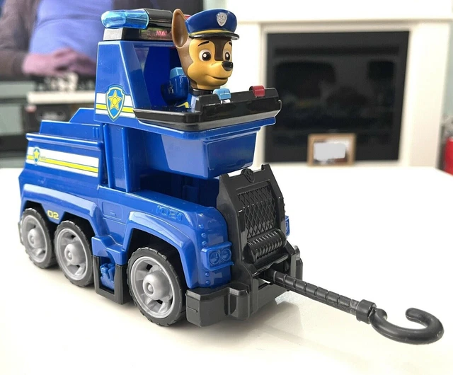 PAW PATROL ULTIMATE Chase Police Cruiser Truck Lorry & Chase Figure ...