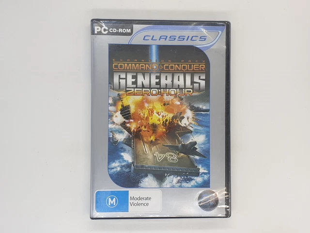 COMMAND & CONQUER Generals Zero Hour Expansion (PC, CD-ROM) Brand New & Sealed $43.99 - PicClick AU